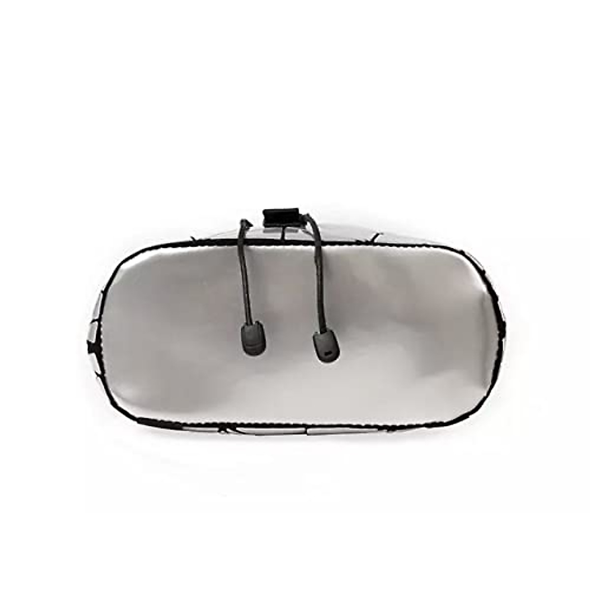 Fashion Luminous Leather Women’s Holographic Reflective Backpack School Bookbag Mini Size Silver and Black