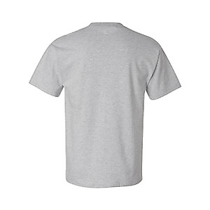 Hanes Men's Beefy-T Tall T-Shirt_Light Steel_Xtra Tall