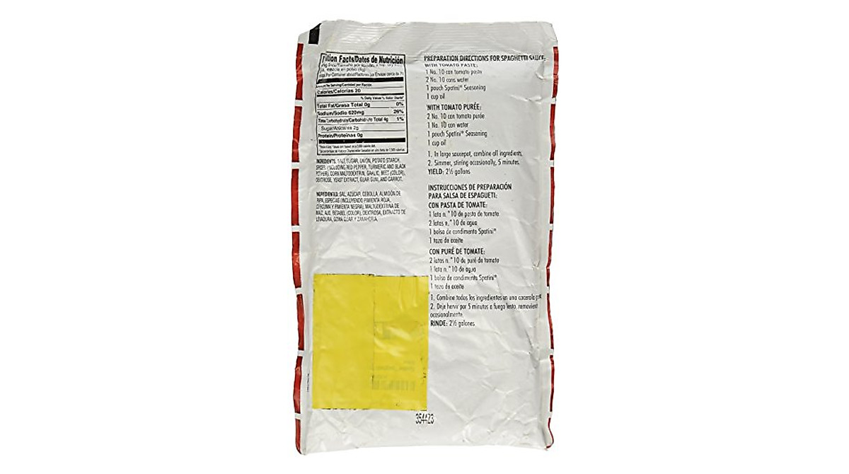 Flavorful Spatini Spaghetti Sauce Mix - 15 Oz Packet