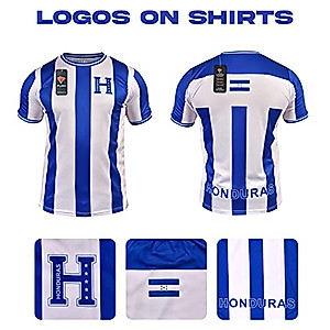 Fury Honduras Soccer Jersey - Honduras Soccer Shirt - Camiseta de Futbol Honduras Jersey Hombres/Men/Mujeres/Women/Unisex (XL)