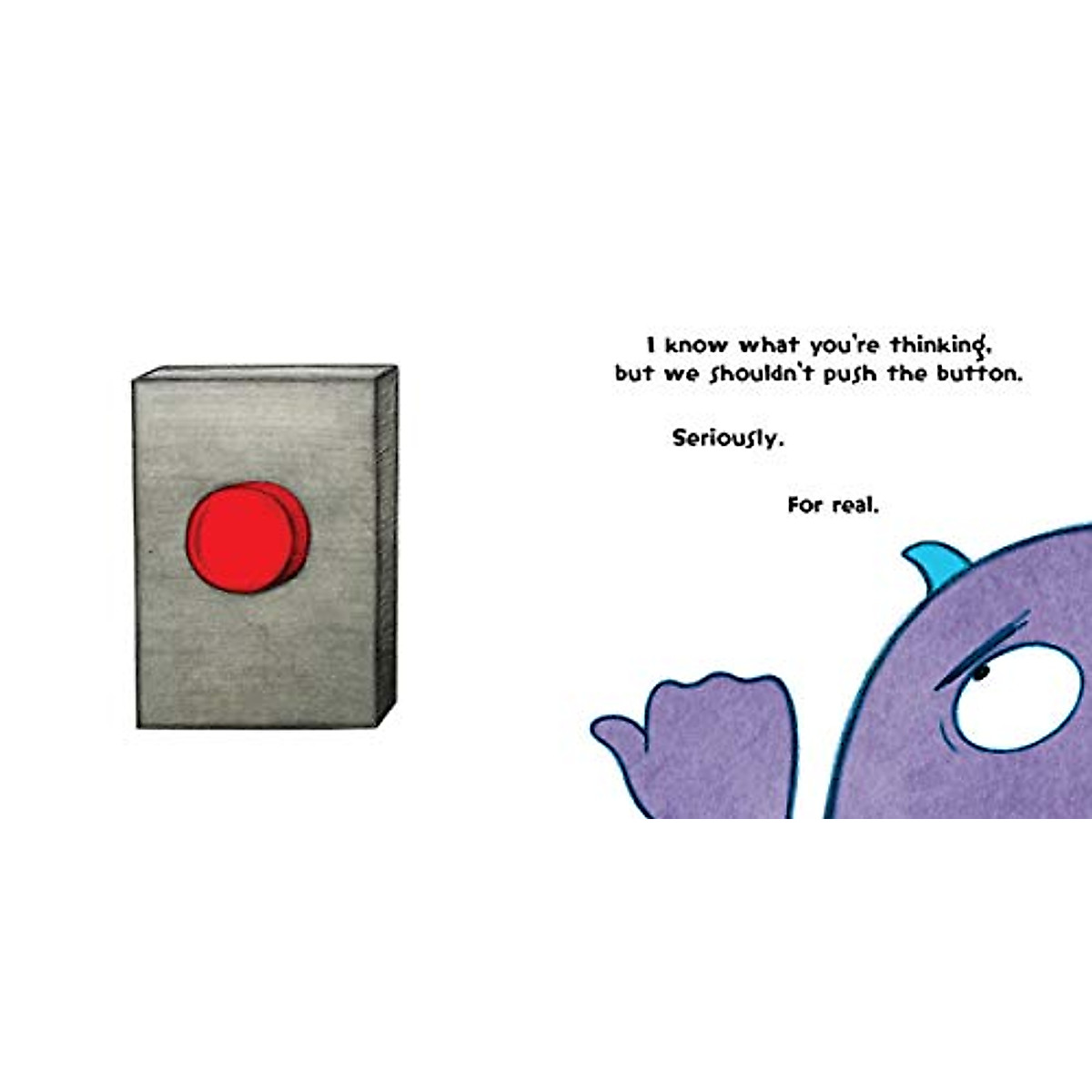 Don't Push the Button! An Easter Surprise: (Easter Board Book, Interactive Books For Toddlers, Childrens Easter Books Ages 1-3)