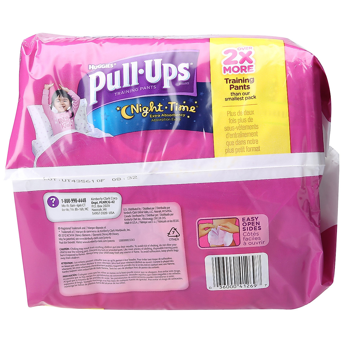 Pull-Ups Training Pants, Night*Time for Girls 3T-4T