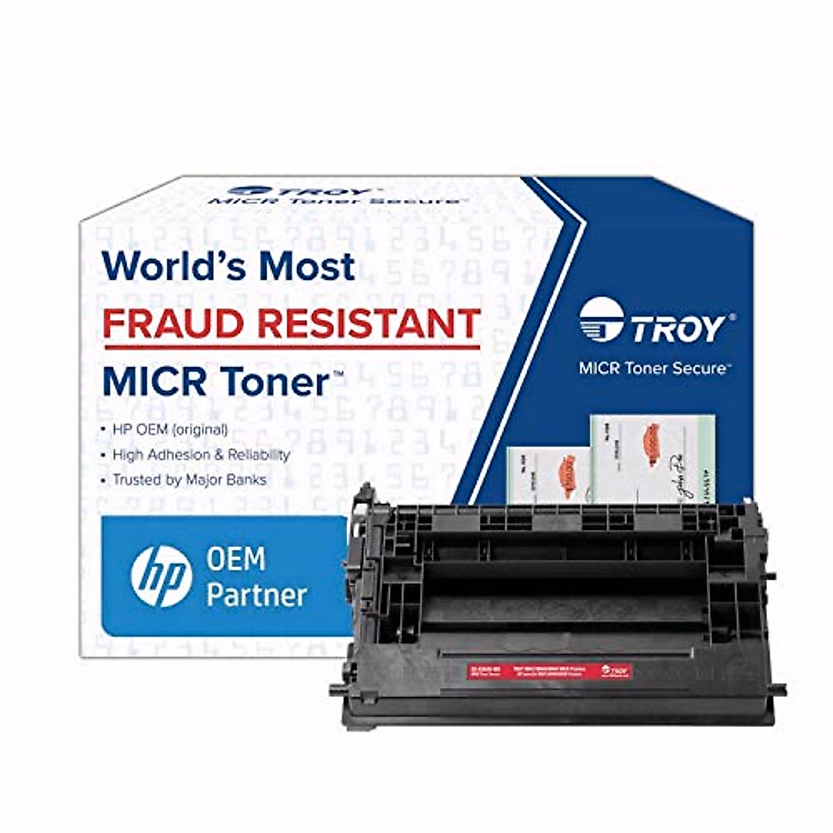TNC Troy M607/M608/M609 MICR Toner Secure Cartridge Yield APPROXIMAT