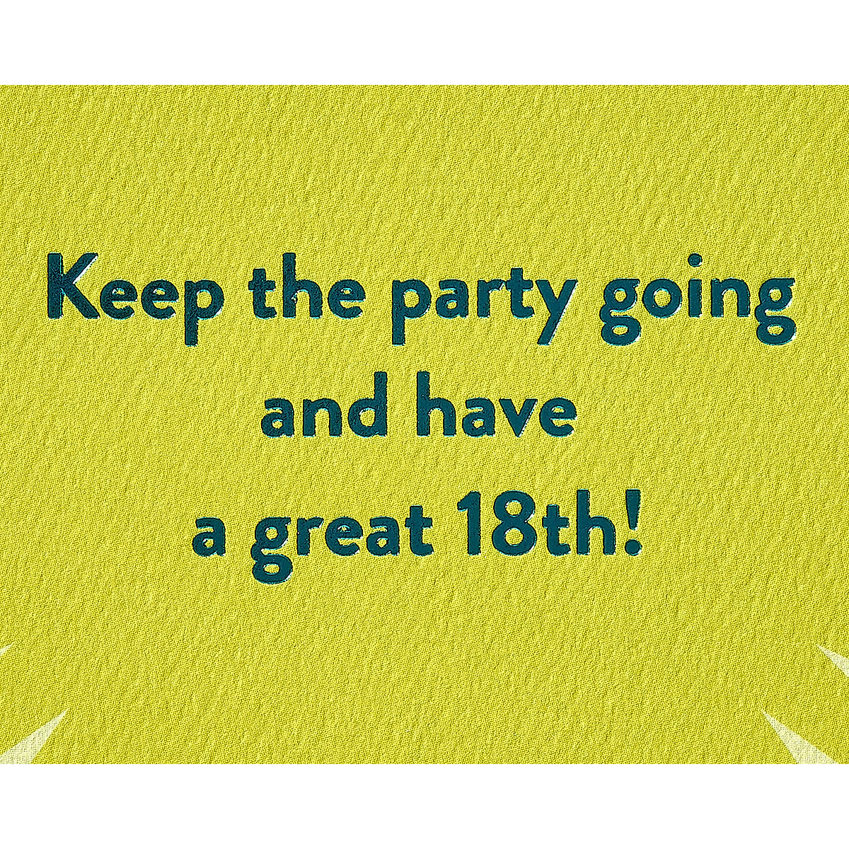 American Greetings 18th Birthday Card (Total Awesomeness)