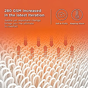 Bedsure Fleece Blanket Oversized Blanket Navy Blue - 300GSM Soft Lightweight Plush Cozy Blankets for Bed, Sofa, Couch, Travel, Camping