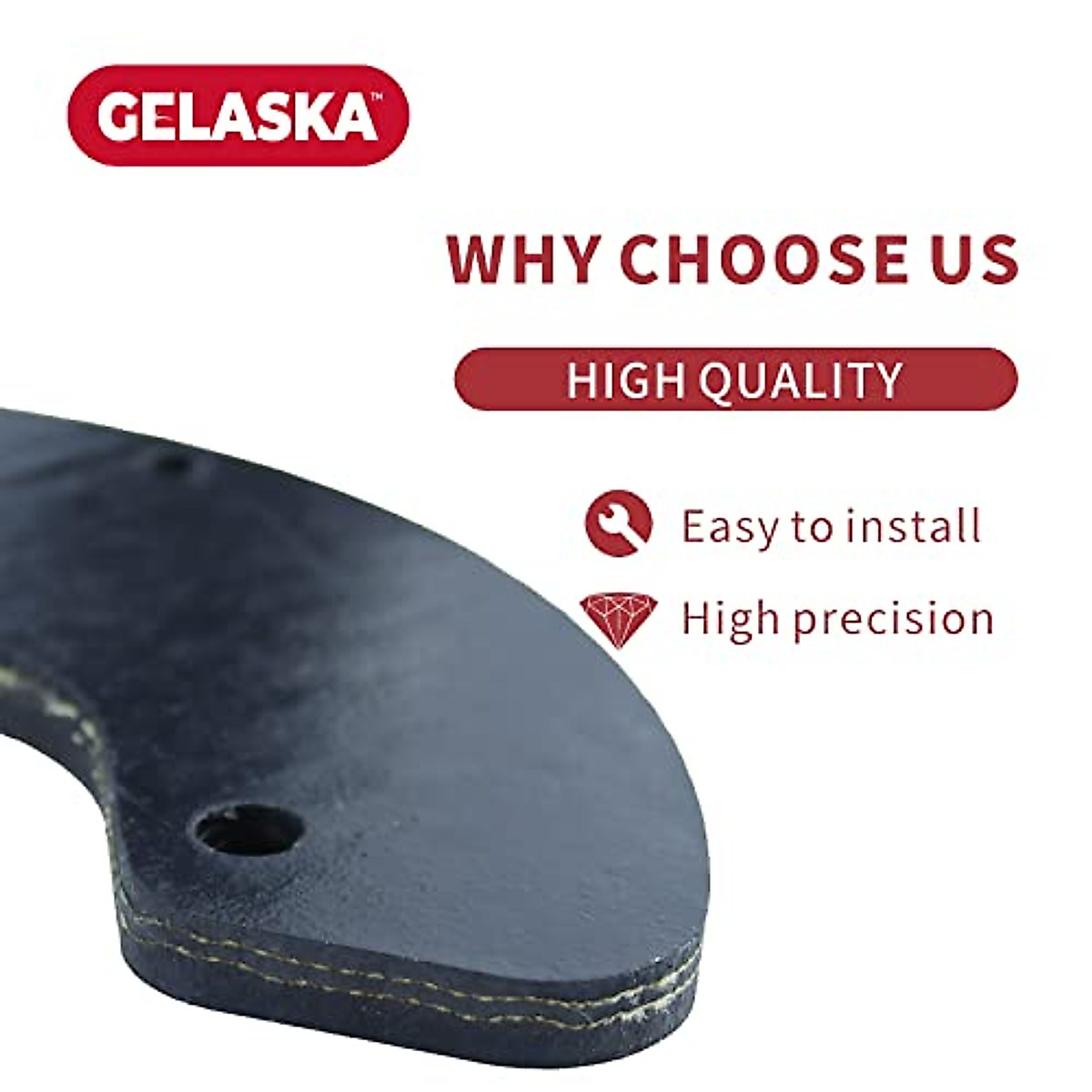 GELASKA 84-1980 Rotor Blade with 75-8780 Scraper 75-9010 Drive Belt and Hardware Kit Replaces 80-0660, 80-660, 75-9090 for Toro CCR Powerlite 38170, 38171, 38172, 38173, 38175, 38176 Snowthrowers