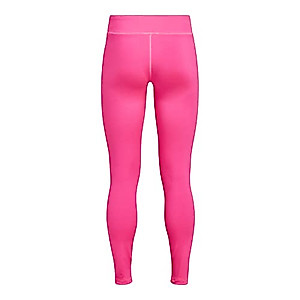 Under Armour girls Motion Leggings , Electro Pink (695)/Jet Gray , Youth Large