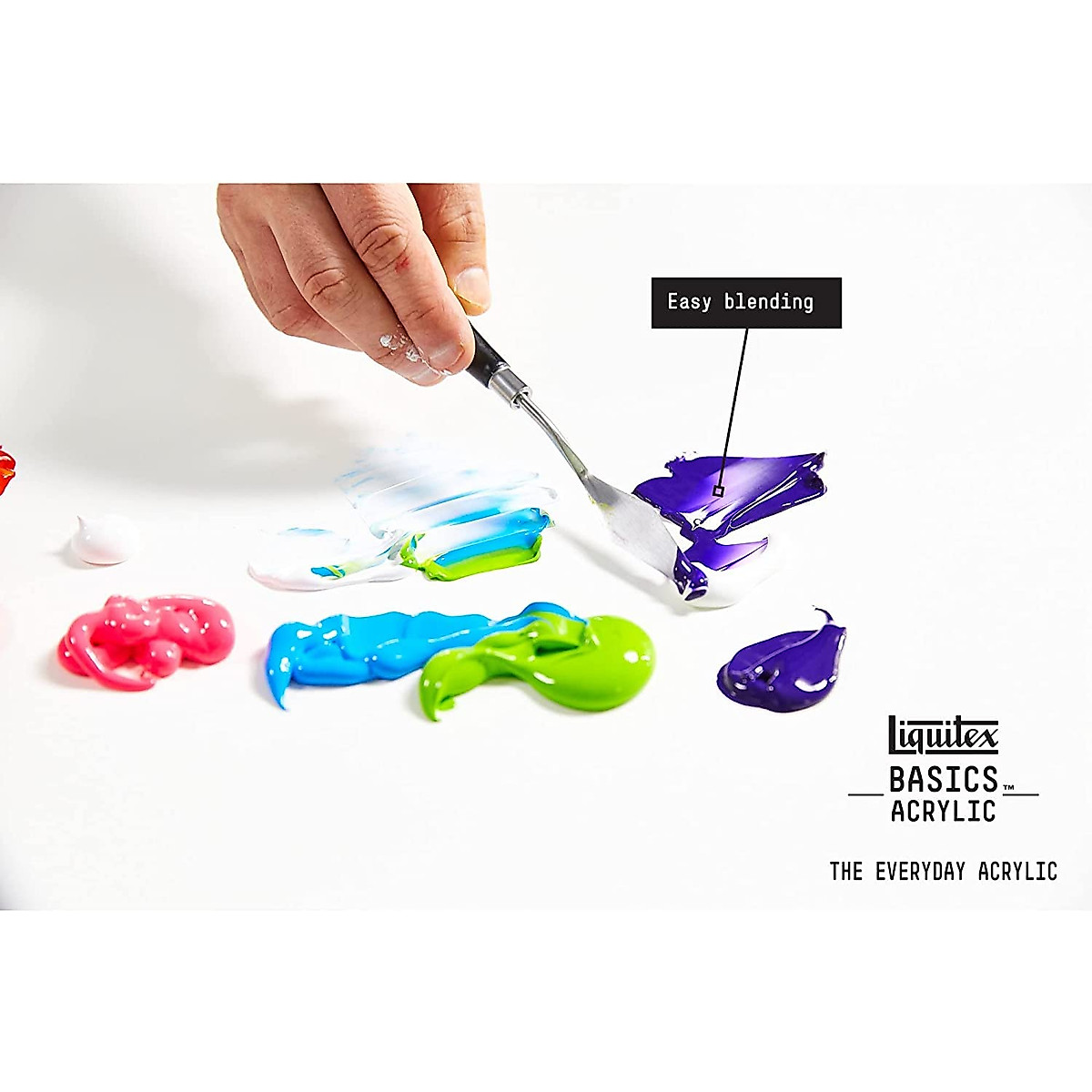 Liquitex BASICS Acrylic Paint Set, 48 x 22ml (0.74-oz) Tube Set