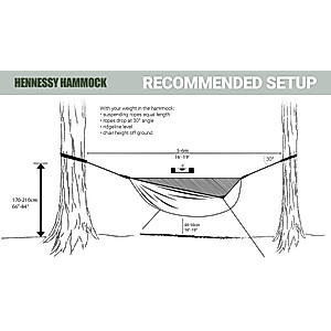 Hennessy Hammock - Explorer Deluxe Zip XL