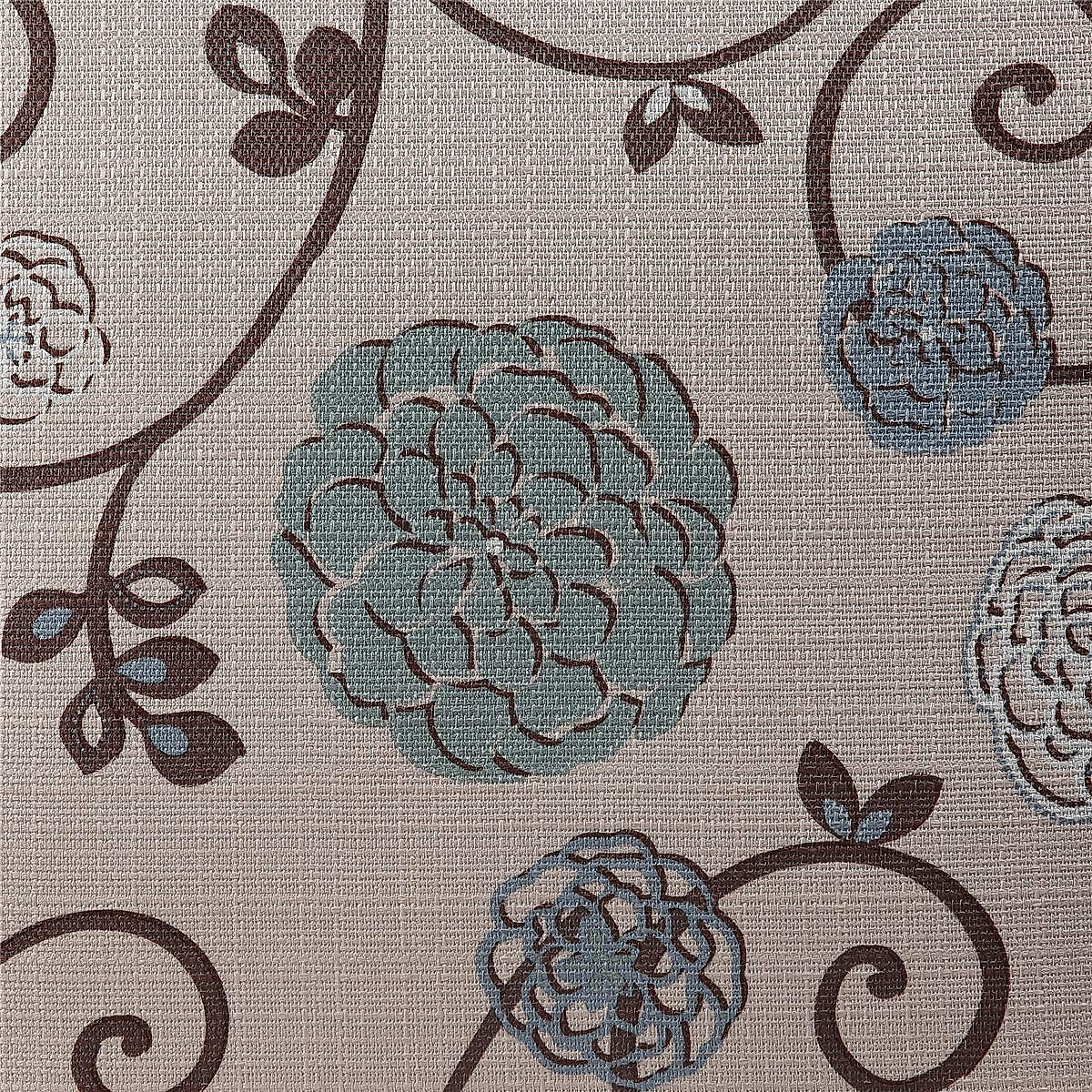 Family Life Modern Polyester Upholstered Print Fabric Armless Accent Chair Set of 2, Rivoli Slipper Chair for Living Room