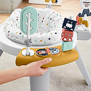 Fisher-Price Baby to Toddler Toy 3-in-1 Spin & Sort Activity Center and Play Table with 10+ Activities, Happy Dots (Amazon Exclusive)