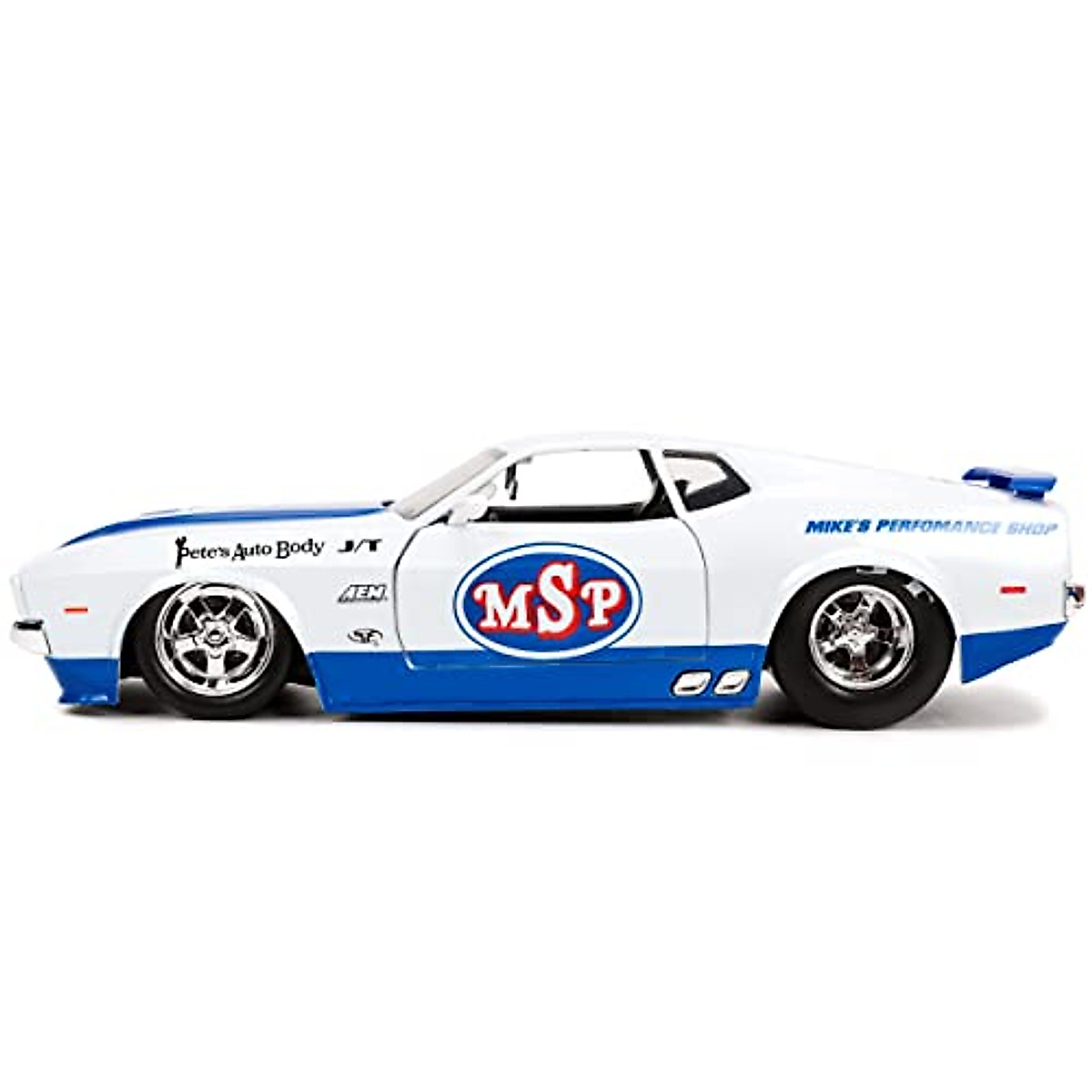 Jada Toys Big Time Muscle 1:24 1973 Ford Mustang Mach 1 Die-cast Car, Toys for Kids and Adults