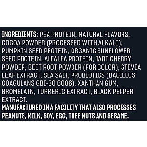 Vega Premium Sport Protein Mocha Protein Powder, Vegan, Non GMO, Gluten Free Plant Based Protein Powder Drink Mix, NSF Certified for Sport, 28.6 oz