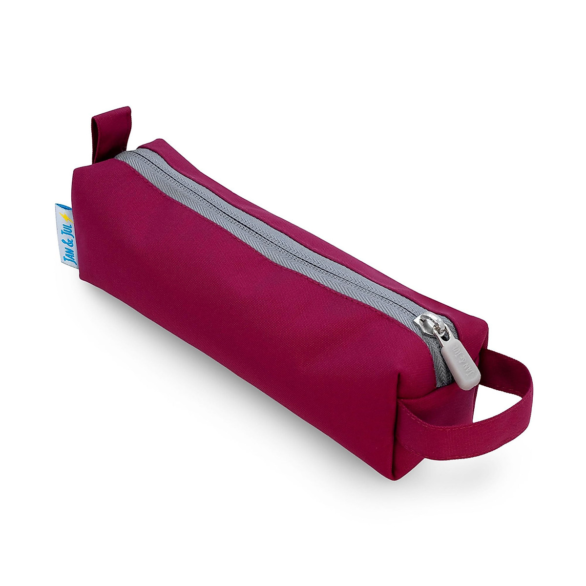 JAN & JUL Big Capacity School Pencil Pouch Lightweight Pencil Case (Wildberry)