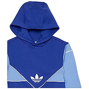 adidas Originals unisex child Adicolor Hoodie Set Sweatsuit, Semi Lucid Blue/Blue Fusion, 4T US
