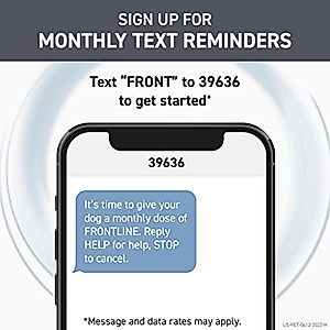 FRONTLINE® Shield for Dogs 3-in-1 Flea and Tick Treatment (Large Dog, 41-80 lbs.) 3 Doses (Purple Box)