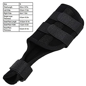 Sonew Thumb Stabilizer, Thumb & Wrist Stabilizer Splint for Thumb Finger Pain Relief, Arthritis, Tendonitis and Sprained, Right Hand(M)
