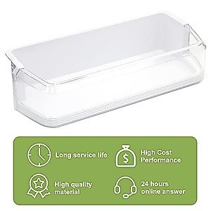 DA97-06177C Refrigerator Door Shelf Replacement Compatible with Samsung Kenmore Refrigerator Door Shelf Bin, Storage Slots,Door Shelf Basket Bin DA97-06177B,DA63-07104A,DA63-06867…