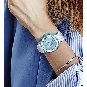 Stanchev Men's 20mm Soft Silicone Watch Band for Omega X Swatch MoonSwatch Speedmaster, Black