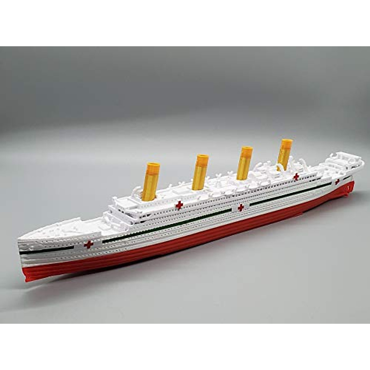 HMHS BRITANNIC Model - Highly Detailed Replica Historically Accurate No Assembly Required - 1 Foot in Length (Model Only)
