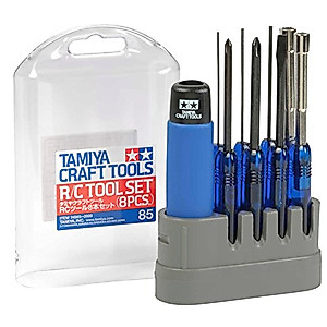 TAMIYA 300074085 RC Tool Kit 8 Pieces