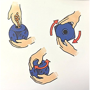 Kruuse Buster Food Cube Feeder, Black