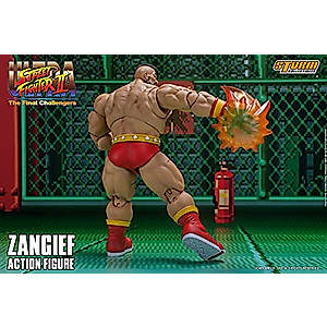 Storm Collectibles - Ultimate Street Fighter II: The Final Challenger - Zangief, Action Figure, STM87180 Red