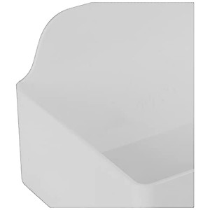 iDesign The Sarah Tanno Collection In-Drawer Cosmetic Organizer Bin, White