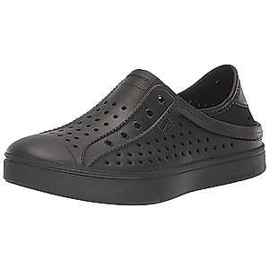 Skechers Women's Foamies Vista-Cali Dreaming Water Shoe, Black, 9