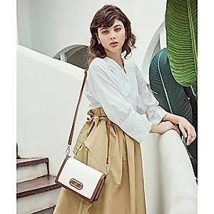 CLUCI Small Crossbody Bag for Women Leather Cellphone Shoulder Purses Travel Vacation Mom Designer Wallet