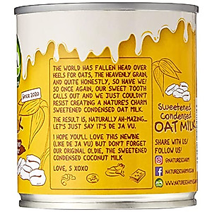 NATURES CHARM Sweetened Condensed Oatmilk, 11.25 OZ