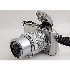 Olympus PEN E-PL3 14-42mm 12.3 MP Mirrorless Digital Camera with CMOS Sensor and 3x Optical Zoom (Silver) (Old Model)
