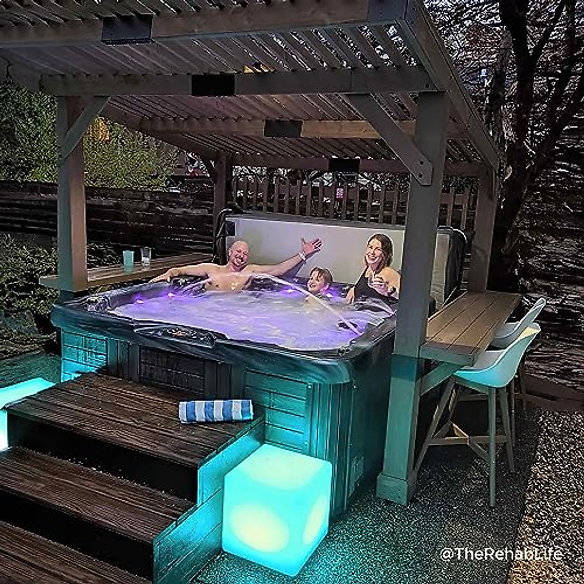 Sunjoy Wooden Grill Gazebo 10 ft. x 11 ft. Outdoor Cedar Frame BBQ Pergola for Backyard and Hot Tub With Privacy Screen and Large Bar Shelves