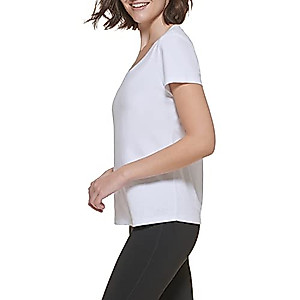 Calvin Klein Performance Women's Short Sleeve T-Shirt, White, Large