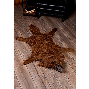 Seasons Brown Werewolf Rug with Light and Sound Decoration | Decorations Standard