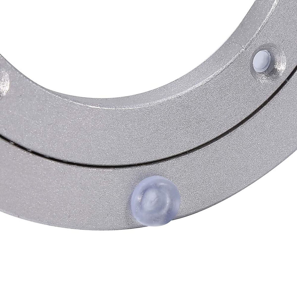 Table Bearing, Heavy Duty Aluminium Alloy Rotating Bearing, Turntable Round Dining Table Smooth Swivel Plate(#1 4 inch)