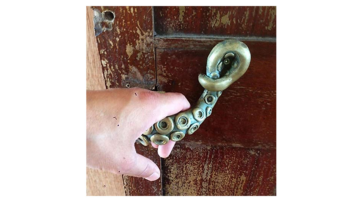 Vintage Octopus Tentacle Door Handle – Unique Home Decor Accent