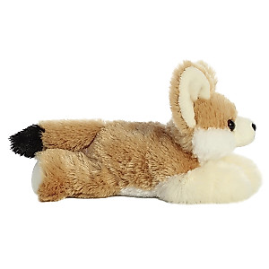 Aurora® Adorable Mini Flopsie™ Frisky Fennec Fox™ Stuffed Animal - Playful Ease - Timeless Companions - Brown 8 Inches
