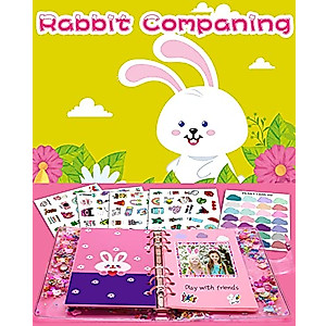 DIY Journal Kit for Girls, 6 7 8 9 10 11 12 13 Year Old Girl Gift Ideas, Birthday Gifts for Girls Age 6-13 Years Old and Up, Kids Scrapbooking Kit for Girls