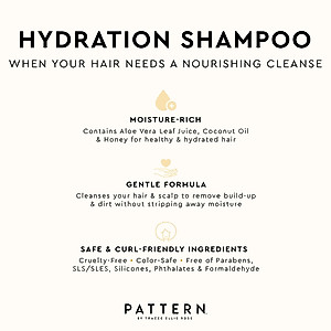 PATTERN Beauty by Tracee Ellis Ross Medium Conditioner - Hydration & Slip for Curly Hair 3a-4a, 3 Fl Oz