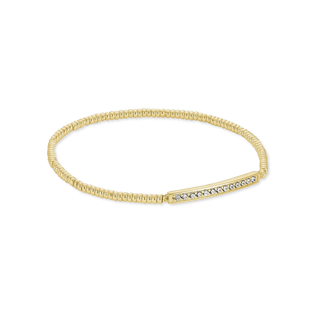 Kendra Scott Addison Stretch Bracelet in 14k Gold-Plated Brass, Fashion Jewelry for Women