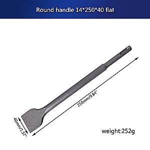 ✪ 3x SDS Plus Chisel Set Round Handle Point Chisel Flat Chisel Wide Chisel Tools