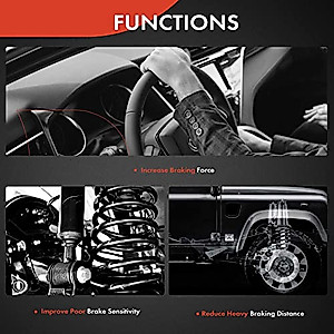 A-Premium Front Right Passenger Brake Hydraulic Hose Compatible with Ford F-250 Super Duty F-350 Super Duty 2017 2018 2019 2020 2021 Replace# HC3Z2078F