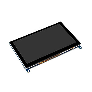 Waveshare 5 Inch HDMI LCD Screen 800x480 TFT Capacitive Touch Screen Display Monitor for Raspberry Pi 4B/3B+/A+/B/2B/B+/A+/Zero W Compatible with Windows 10/8.1/8/7