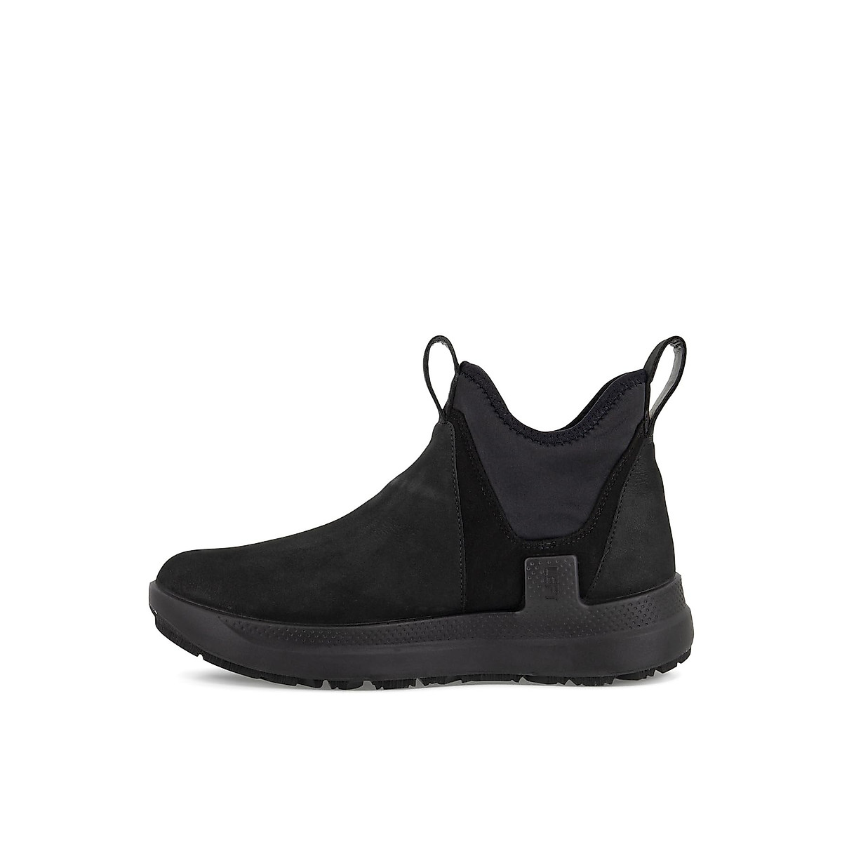 ECCO Women's Solice Gore-TEX Waterproof Chelsea Boot, Black Nubuck, 10-10.5