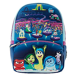 Loungefly Pixar Moments Inside Out Control Panel Double Strap Shoulder Bag