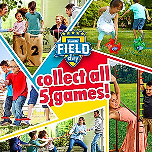 Franklin Sports Franklin Field Day Tug of War Rope with Flag for Kids and Adults - Perfect for Team Building - 20ft Long,Brown