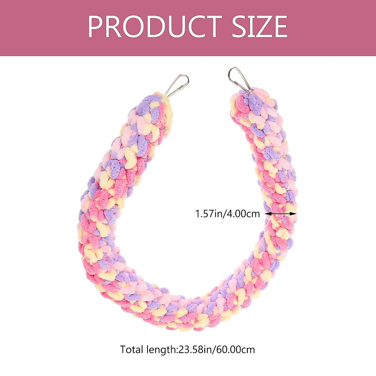 Alipis Sugar Glider Climbing Rope Bungee Rope Bird Toy Small Bird Chew Toys Interesting Parrot Chew Toys Rat Cage Accessories Climbing Hamster Toy Ferret Toy Cotton Rope Bite Parrot Stand