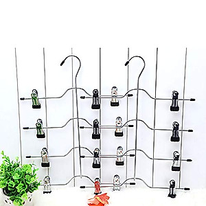 SmarTopus Multi-functional Four-layer Stainless Steel Pants Rack Hanger