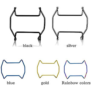 Stainless Steel Watch Protective Bumper Compatible with DW-5700, Wire Watch Guard Protector for Casio DW5700 (Black)